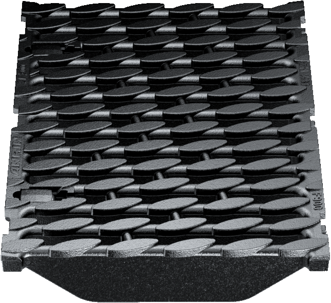 ANRIN Heavy duty channel (SF-300) - Edge Rail: KTL-coated